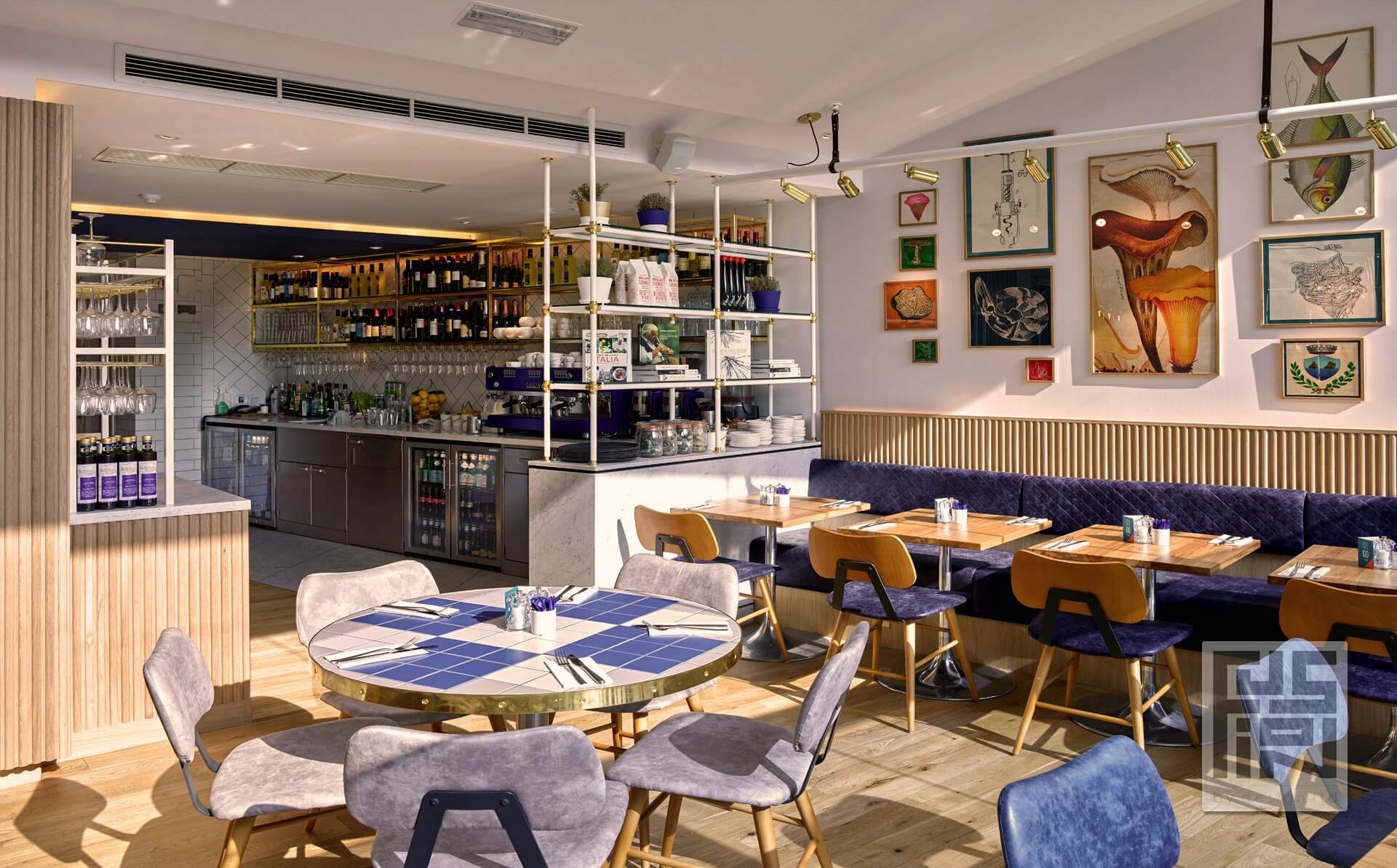 Carluccio’s, Spital Square – Fusion By Design