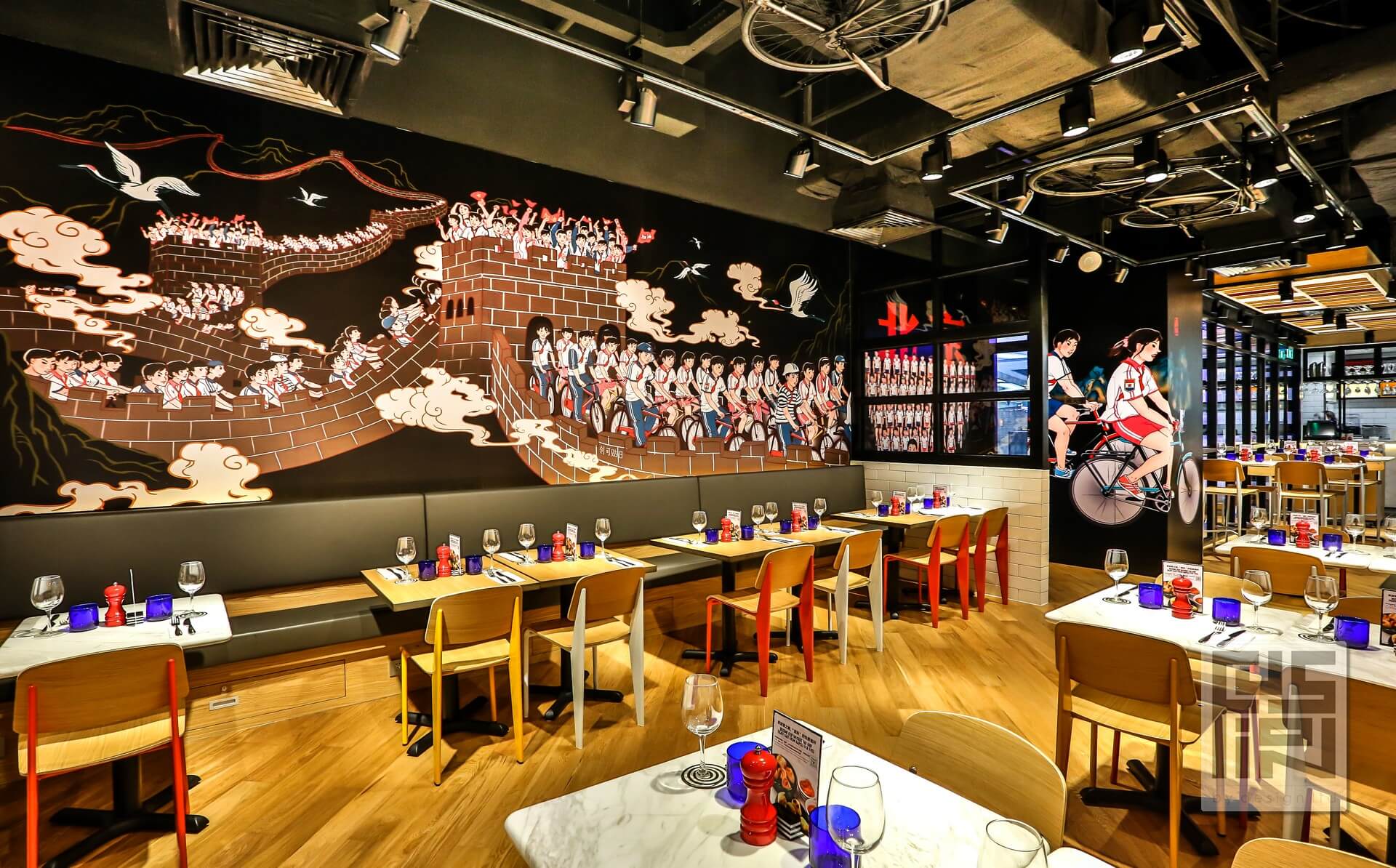 Pizza Express, Raffles, Shanghai – Fusion By Design