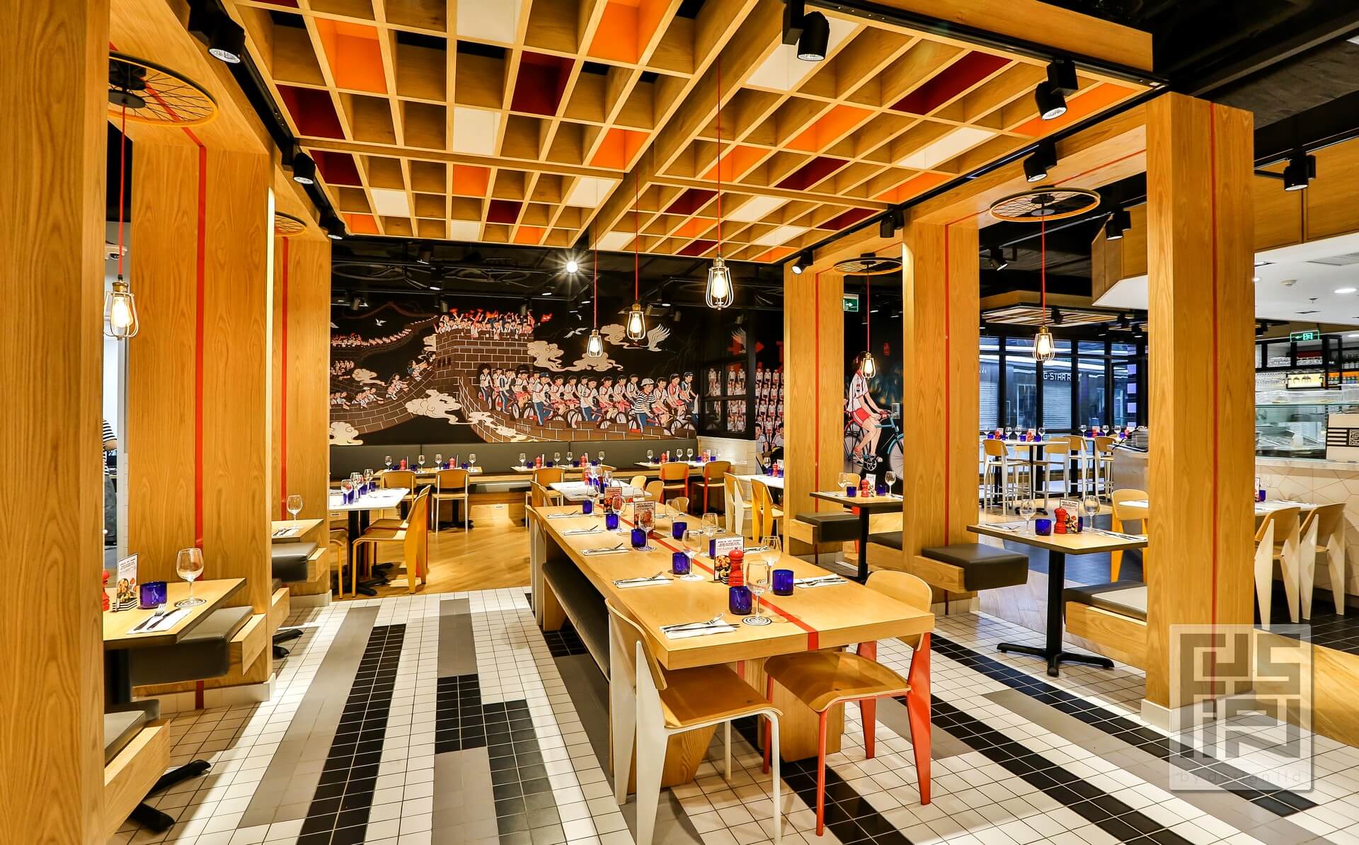 Pizza Express, Raffles, Shanghai – Fusion By Design