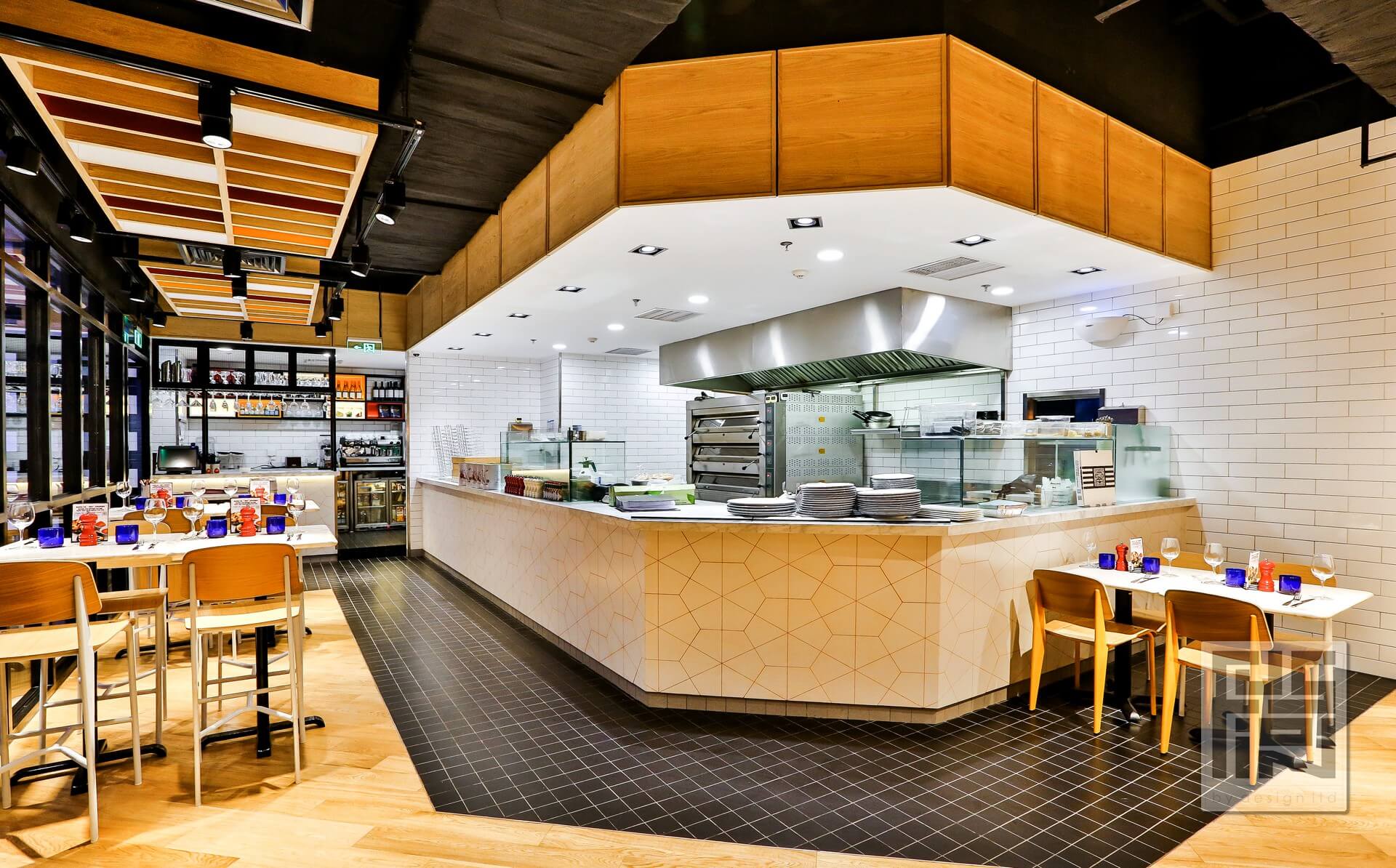 Pizza Express, Raffles, Shanghai – Fusion By Design